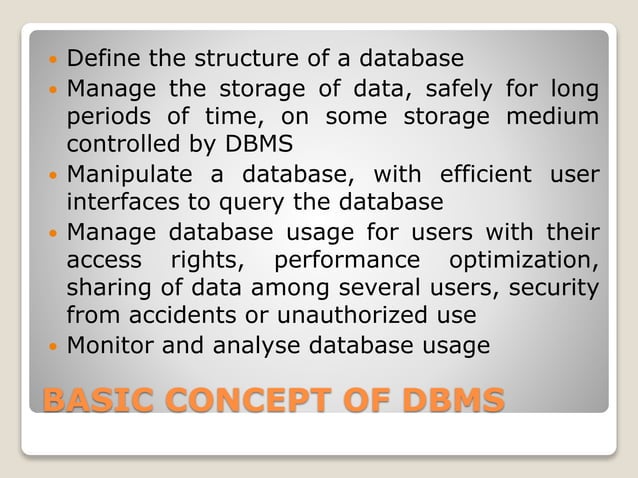 Database Management System Pptx Databases Computer Software And Applications