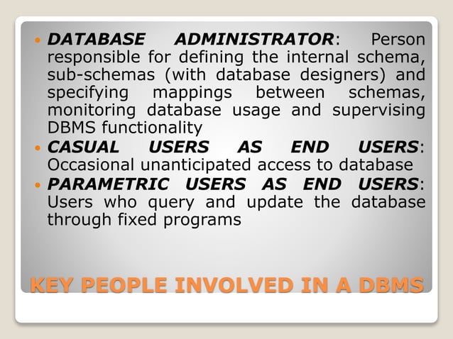 Database Management System Pptx Databases Computer Software And Applications