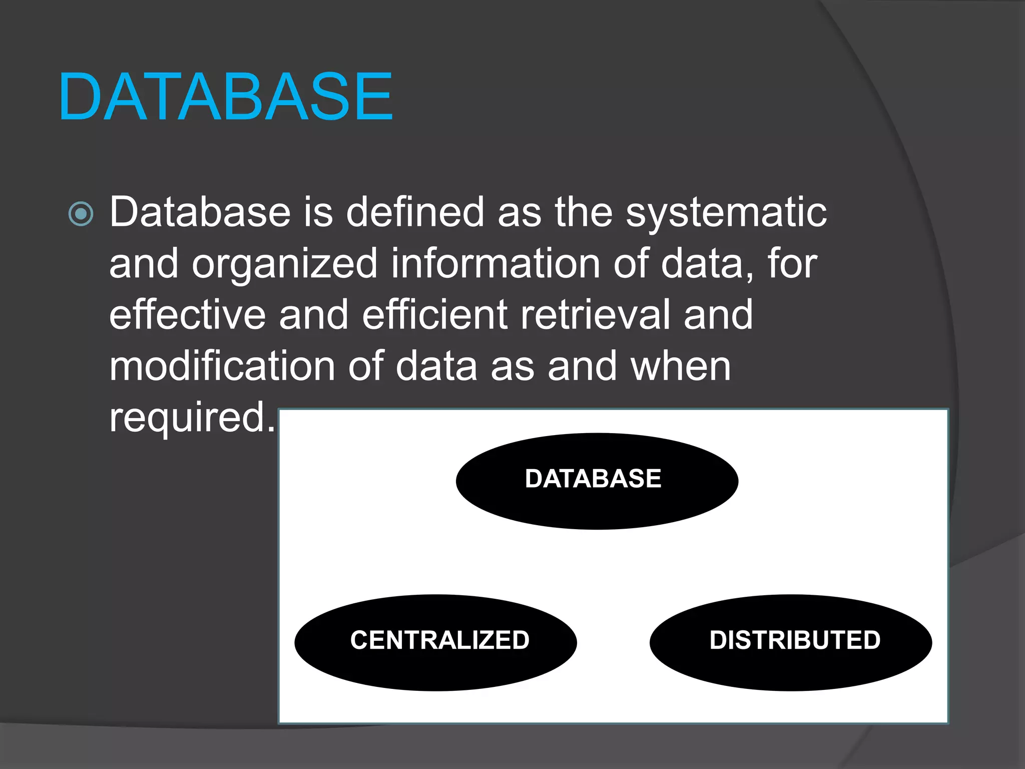 Database Management System | PPTX
