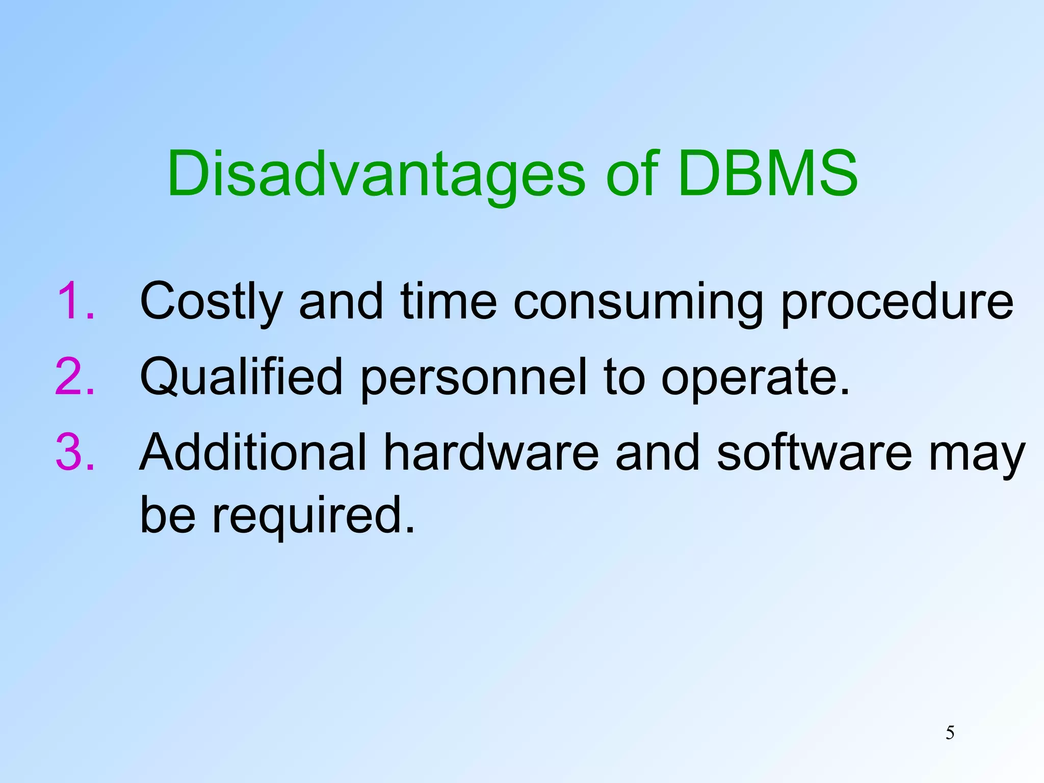 Database management system | PPT