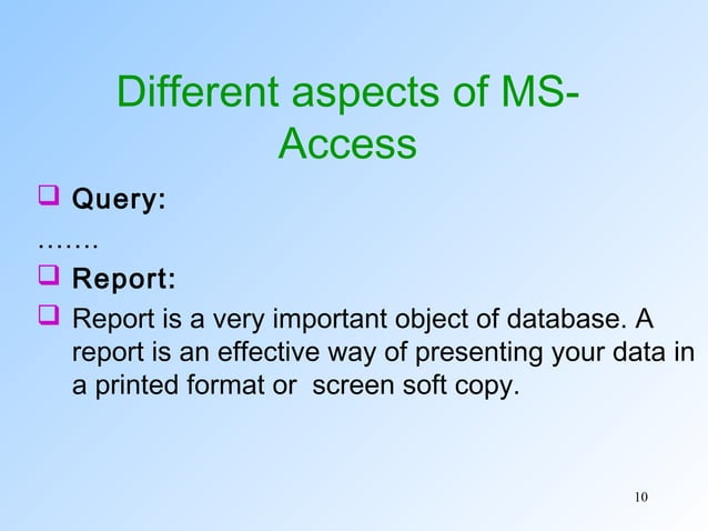 Database Management System Ppt
