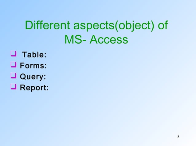 Database Management System Ppt