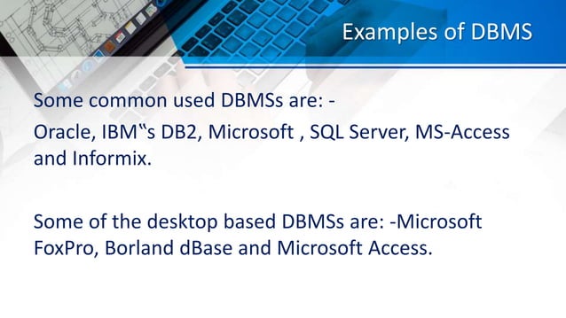 DBMS-Database management system 2018 | PPT