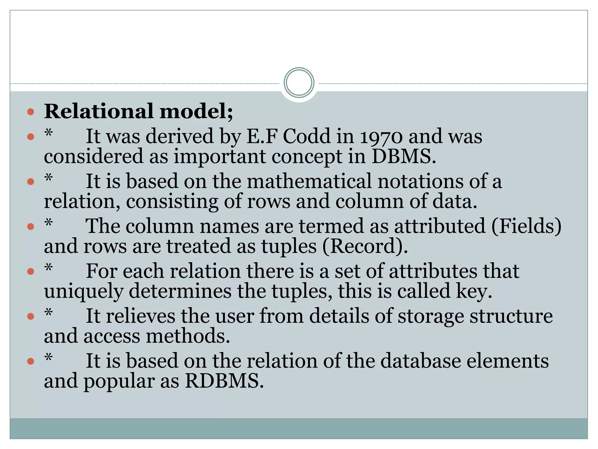 Database management system | PPTX