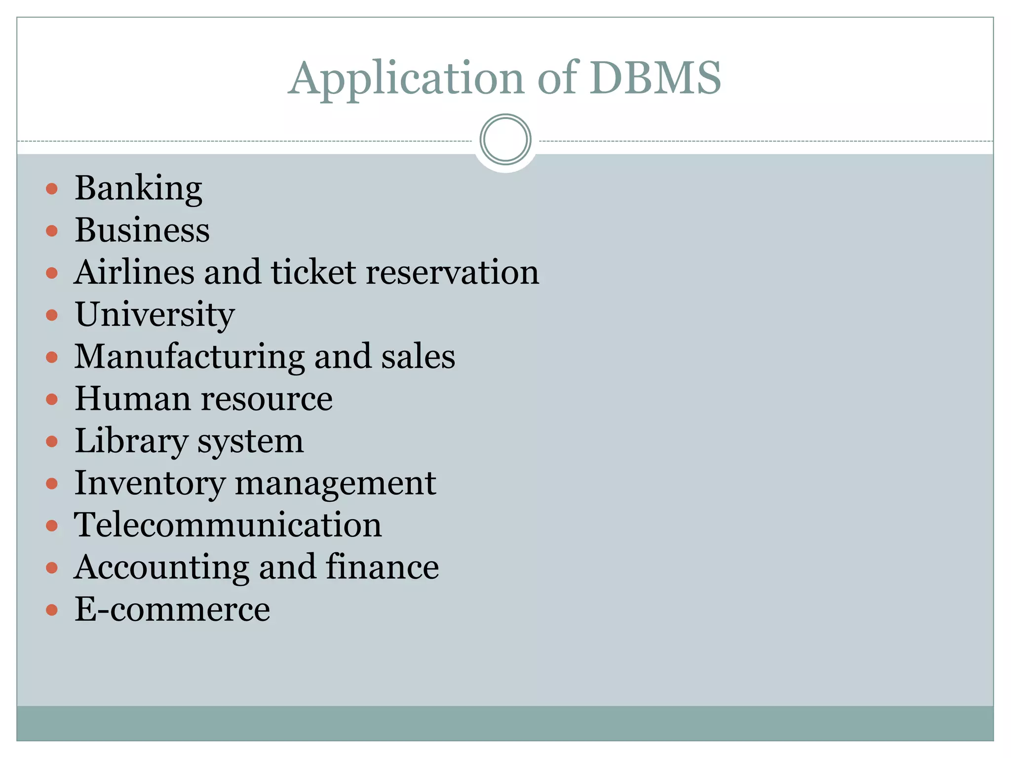 Database management system | PPTX