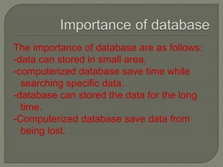 Database management system | PPTX