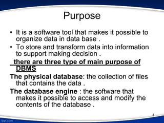 Database management system | PPT