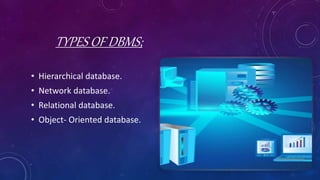 Database management system [DBMS] | PPT