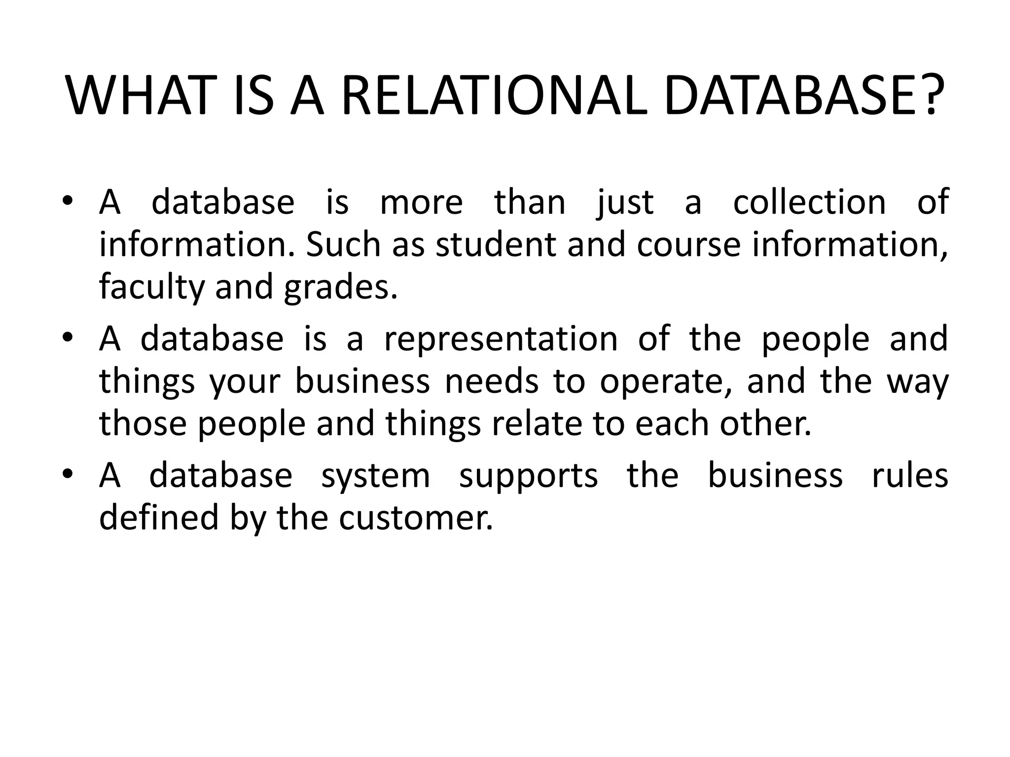 Introduction to Database Management Systems: Structure, Applications ...