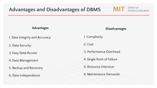 Database management system in IT management | PPT
