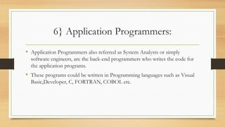 "Introduction to DBMS: Fundamentals, Types, and Applications" | PPTX