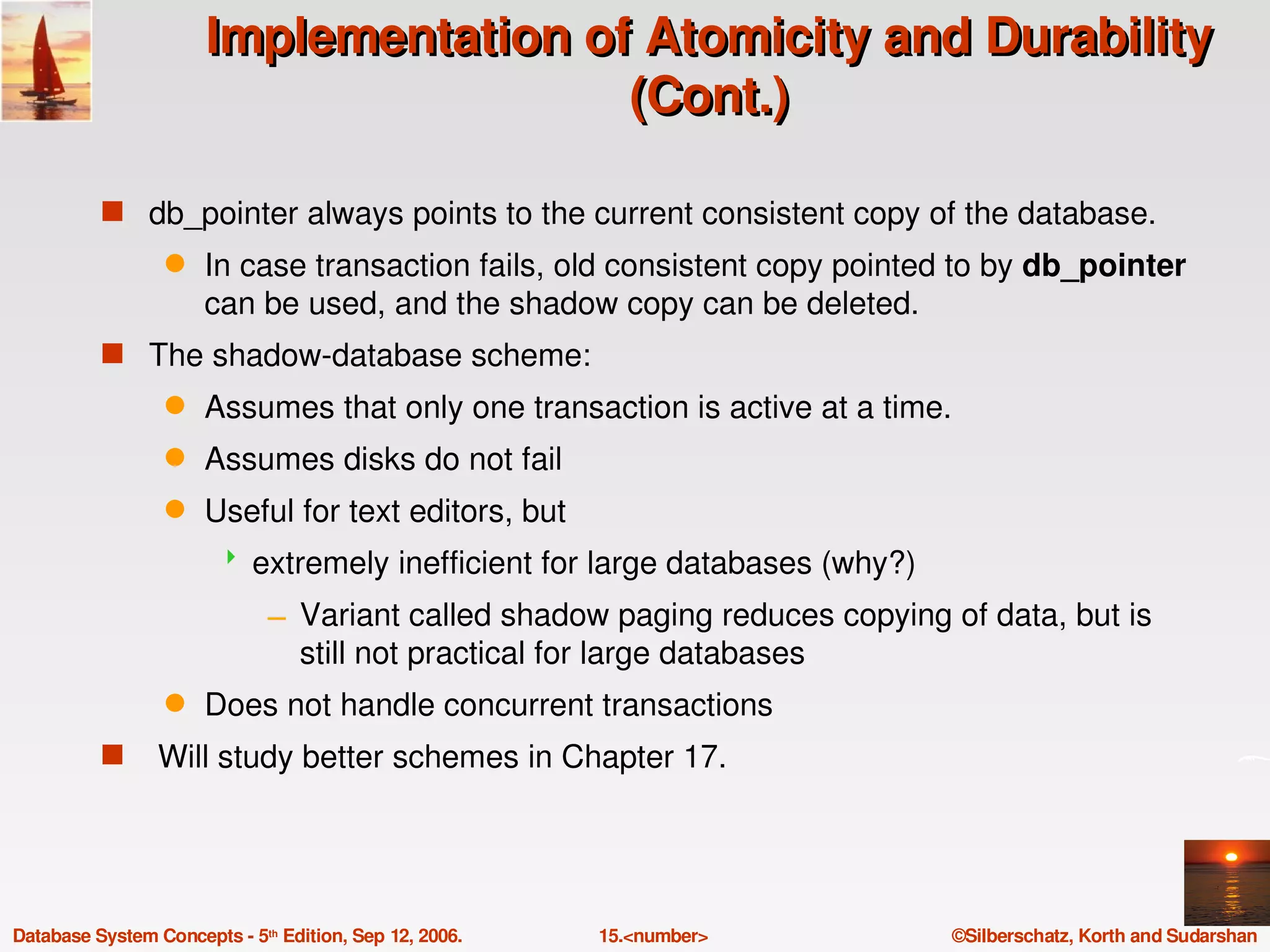 Database management system chapter15 | PDF