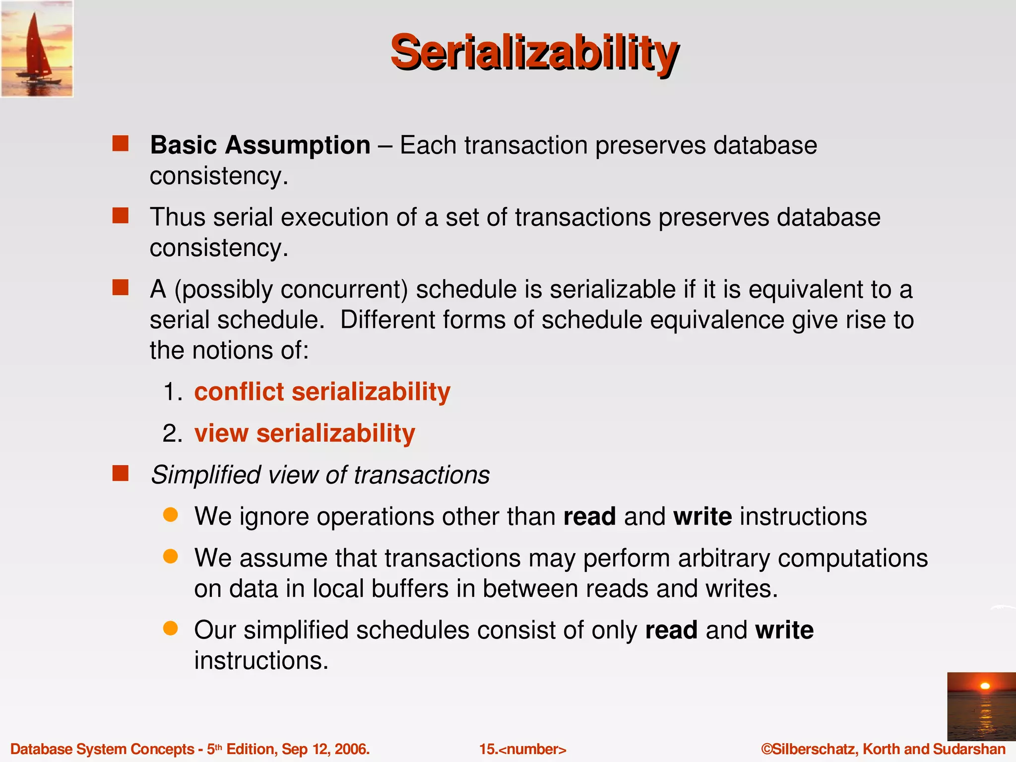 Database management system chapter15 | PDF