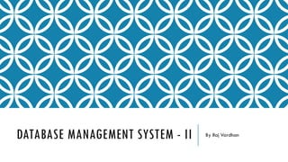 Database Management System PART- II.pptx