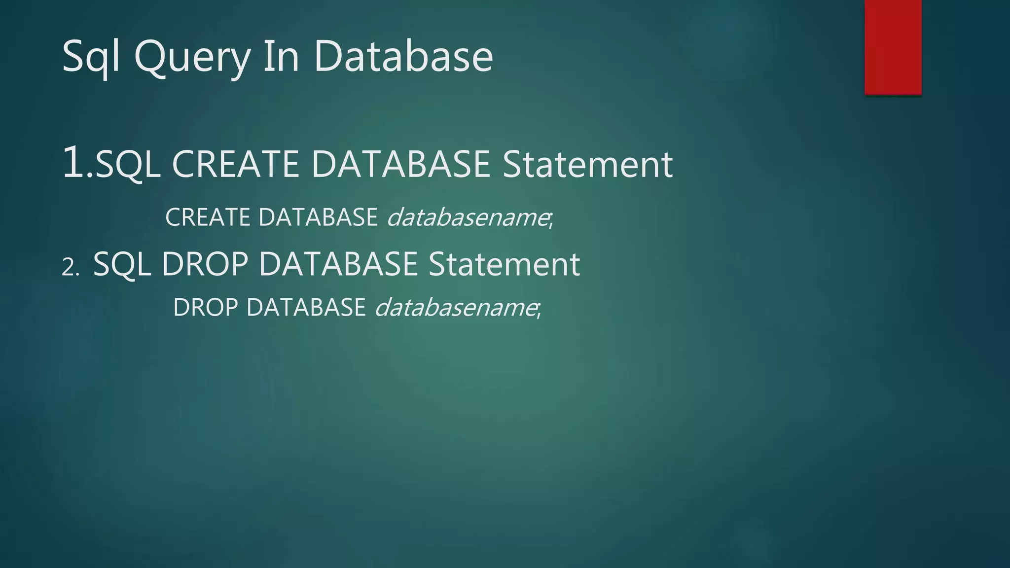 Database management system | PPTX