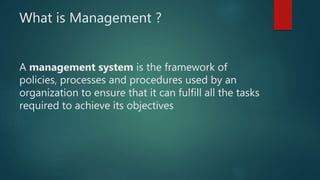 Database management system | PPTX