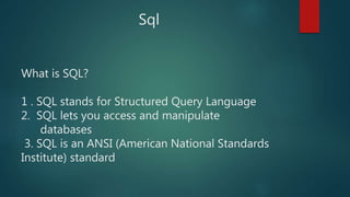 Database management system | PPTX