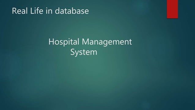 Database Management System Ppt