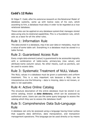 Database management system by Gursharan singh | DOCX