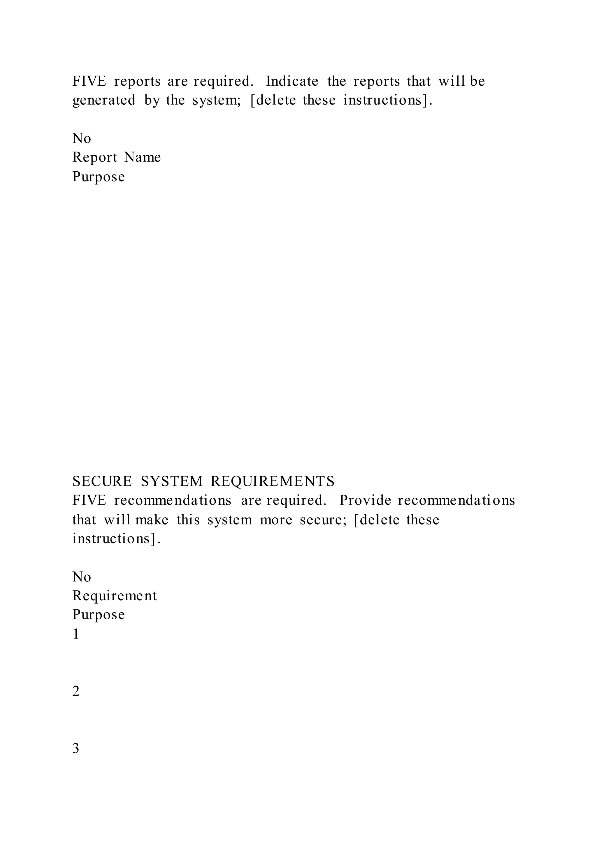 Database Management SystemCase Study | DOCX