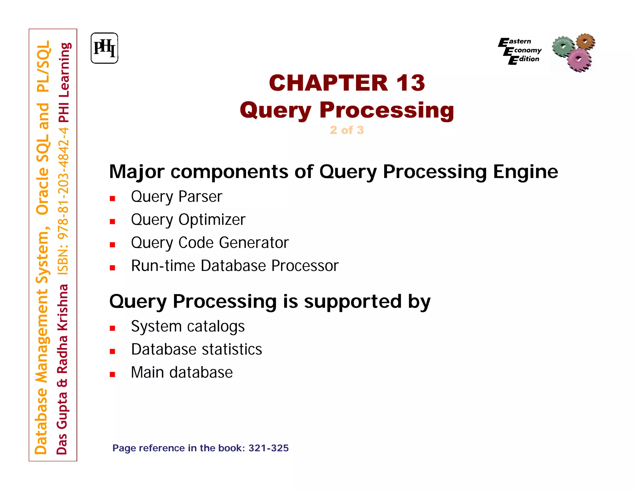 Database Management System Chapter13 Ppt