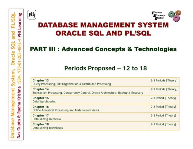 Database management system chapter13 | PPT