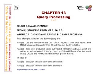 Database management system chapter13 | PPT