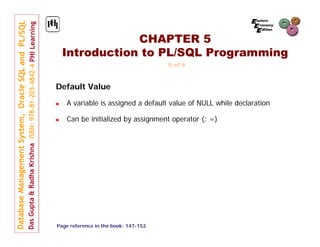 Database management system chapter5 | PDF | Databases | Computer Software and Applications