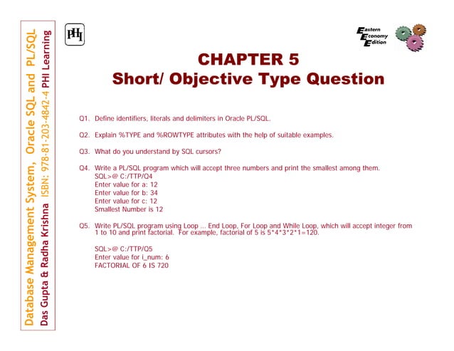 Database management system chapter5 | PDF | Databases | Computer Software and Applications