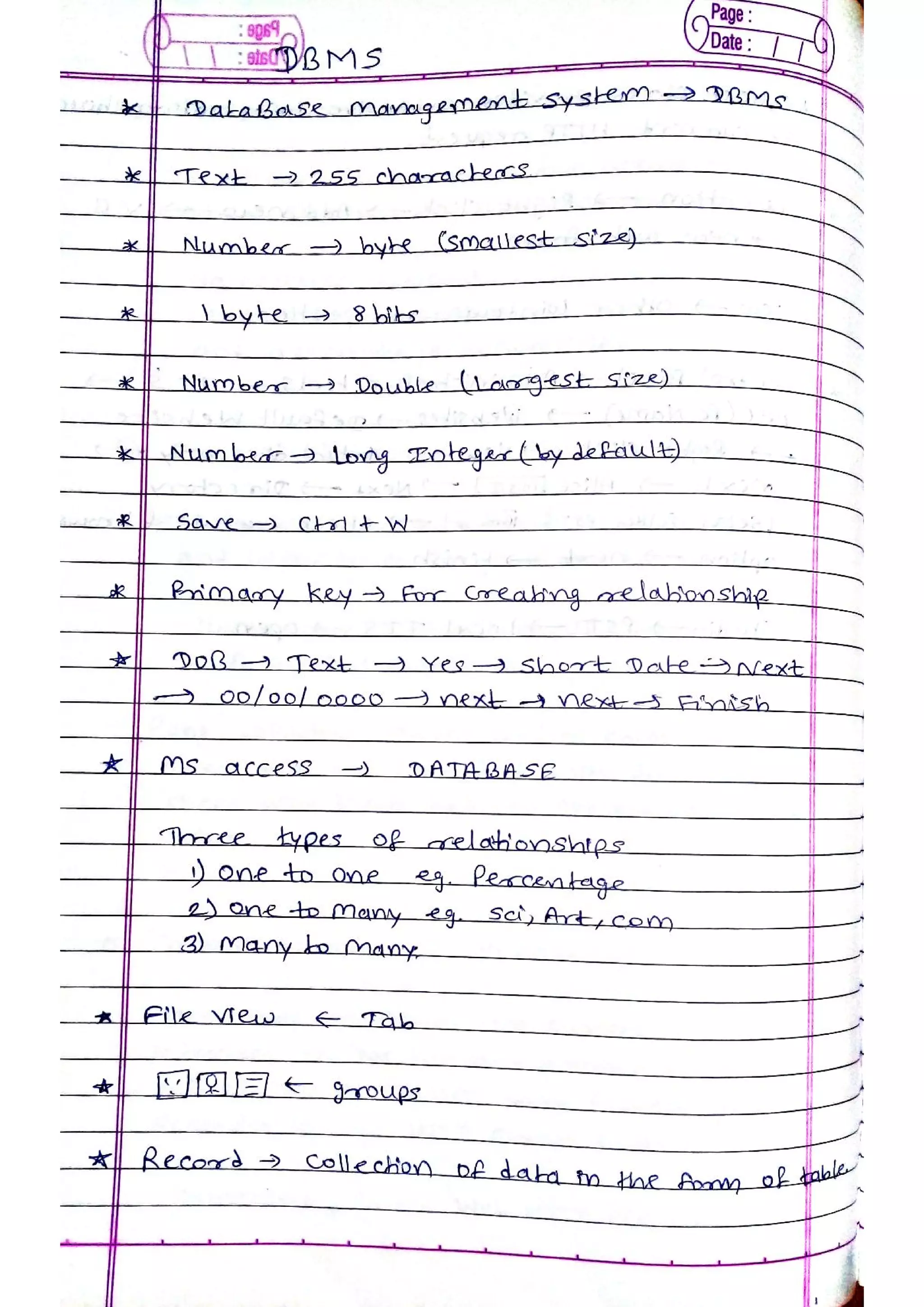 Database Management System (DBMS) | PDF