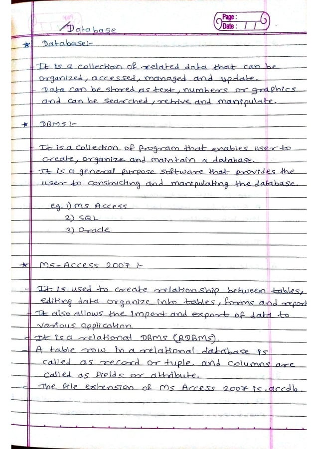 Database Management System (DBMS) | PDF