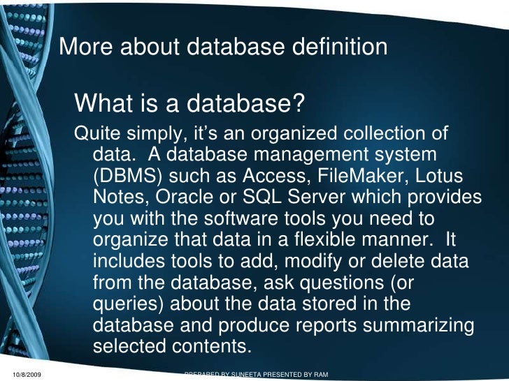 Data Base Management System(Dbms)Sunita