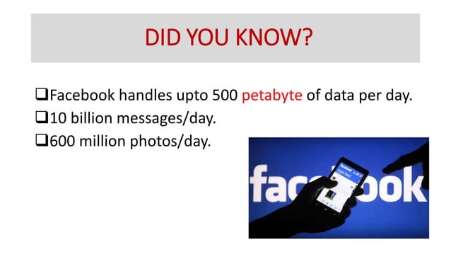 Database management system of facebook | PPTX | Databases | Computer ...