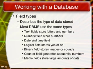 Database management systems | PPT