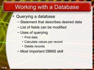 Database management systems | PPT