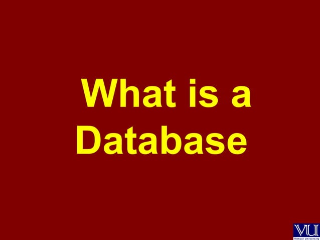 Database Management Systems Cs403 Power Point Slides Lecture 01 Ppt