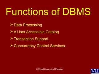 Database management systems cs403 power point slides lecture 04 | PPT