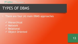 Database Management Systems 1 | PPTX