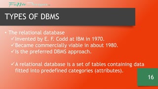 Database Management Systems 1 | PPTX