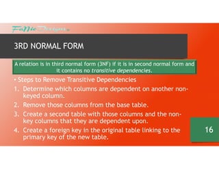 Database Management Systems 4 - Normalization | PDF
