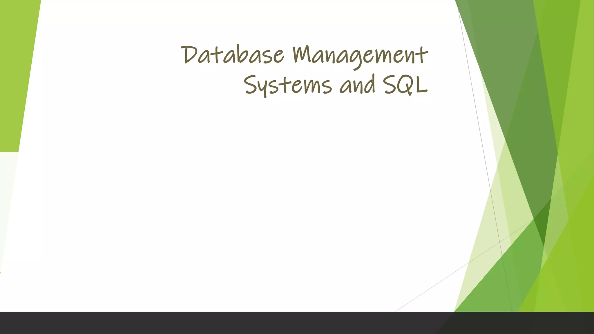 Database Management Systems and SQL SERVER.pptx