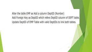 Database Management Systems and SQL SERVER Multiple tablees.pptx