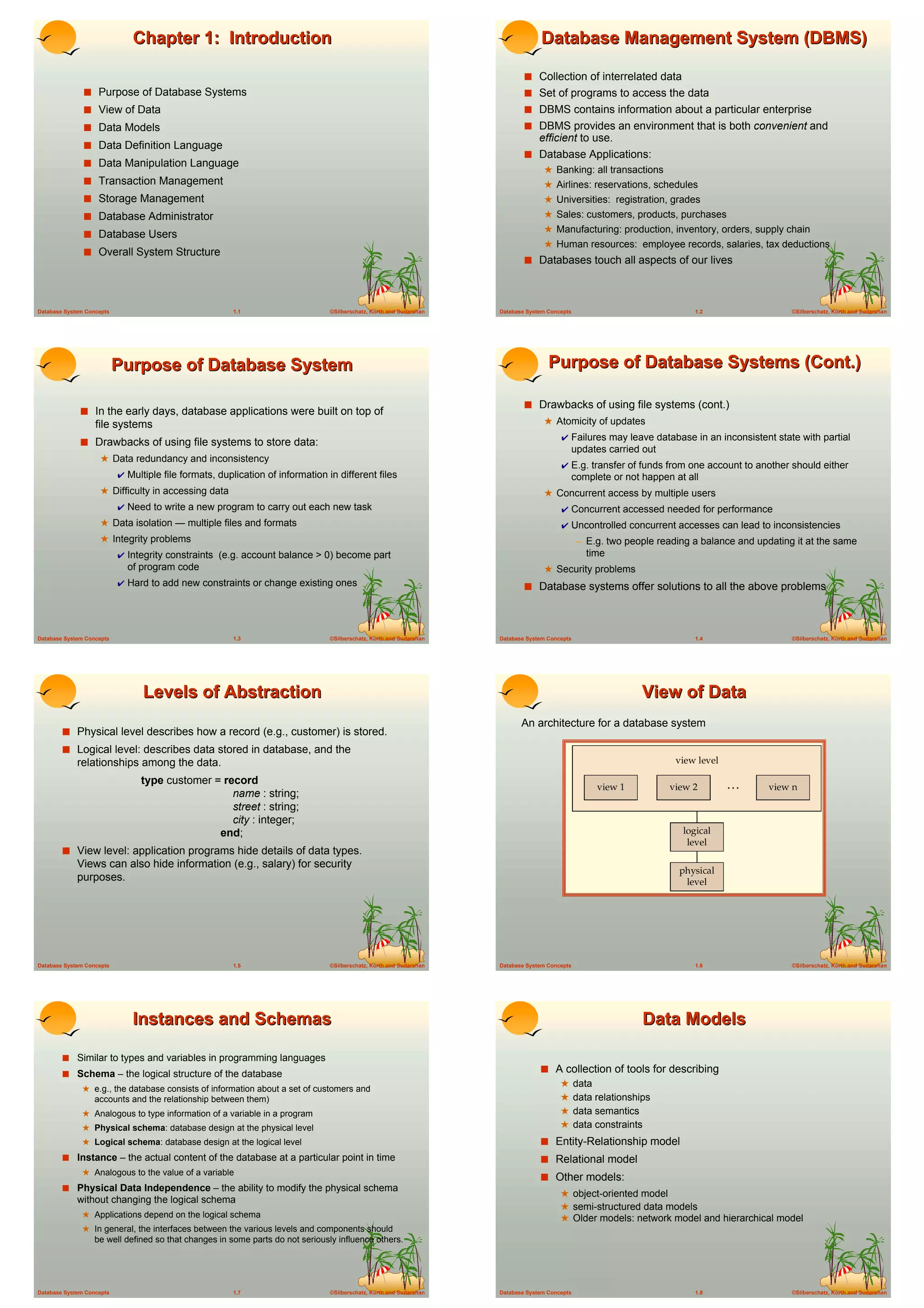 Data base management systems ppt | PDF