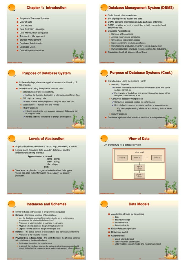 Data base management systems ppt | PDF