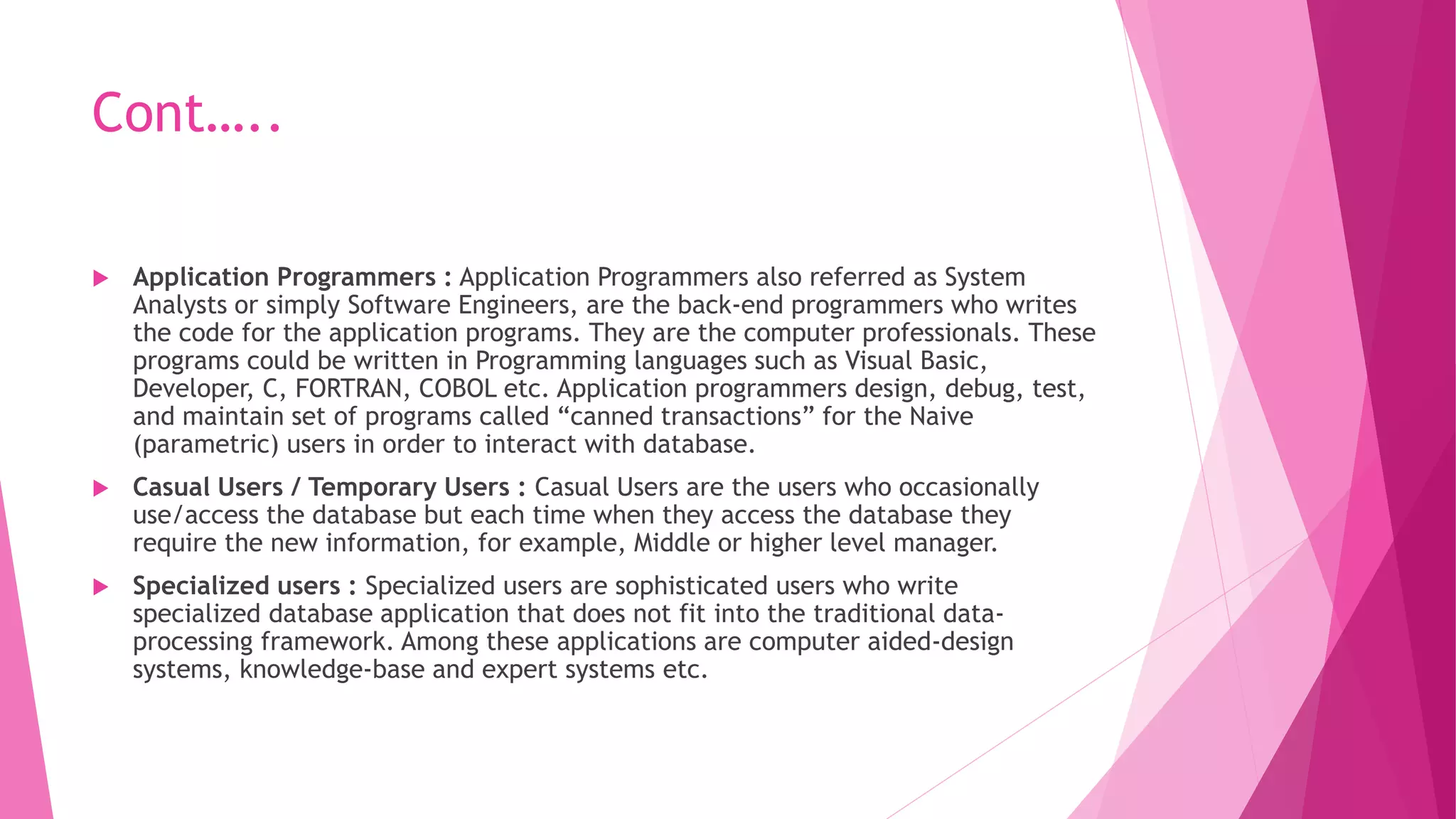 Database Management Systemunit 1 Ppt