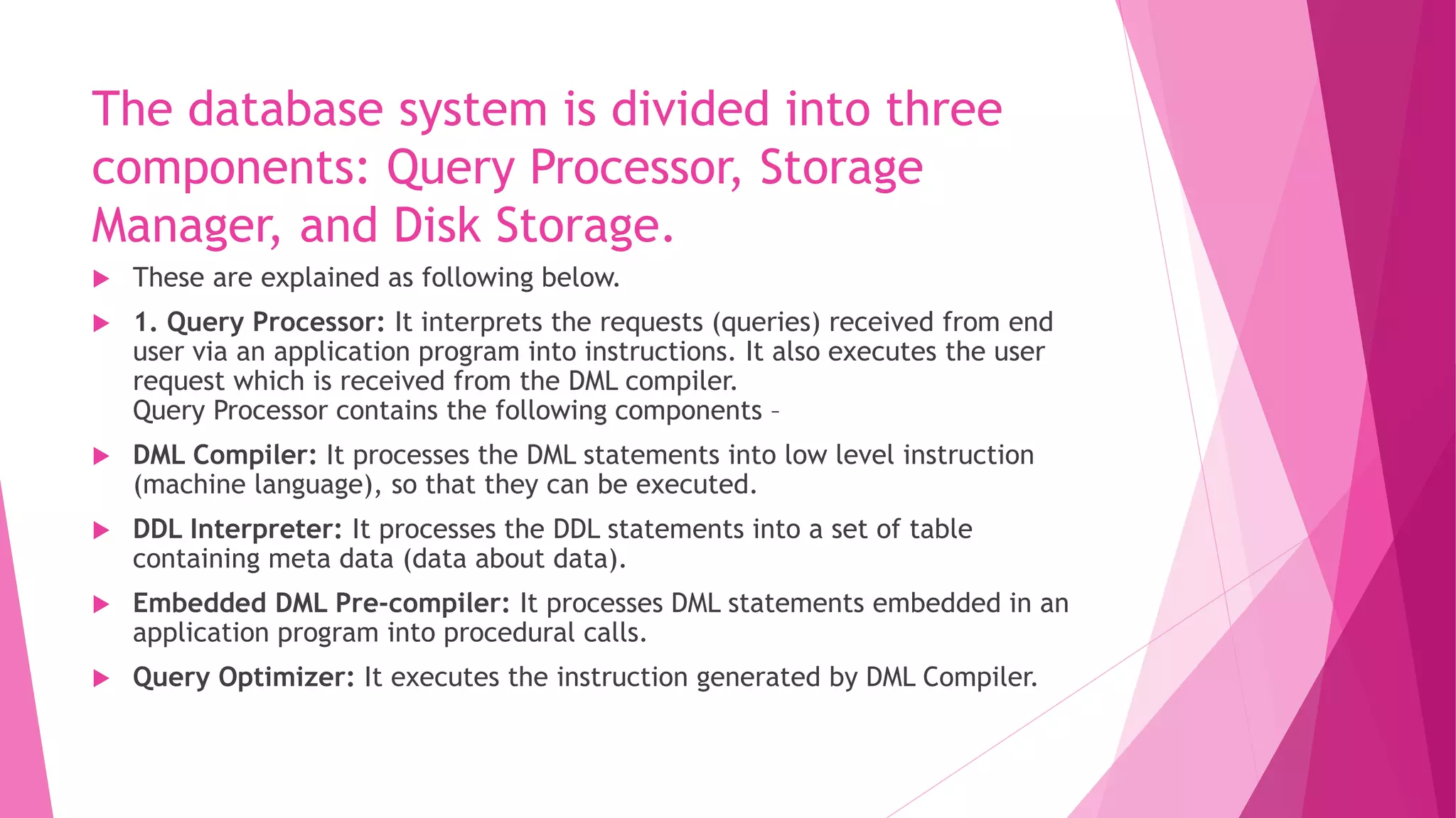 Database Management System(UNIT 1) | PPTX