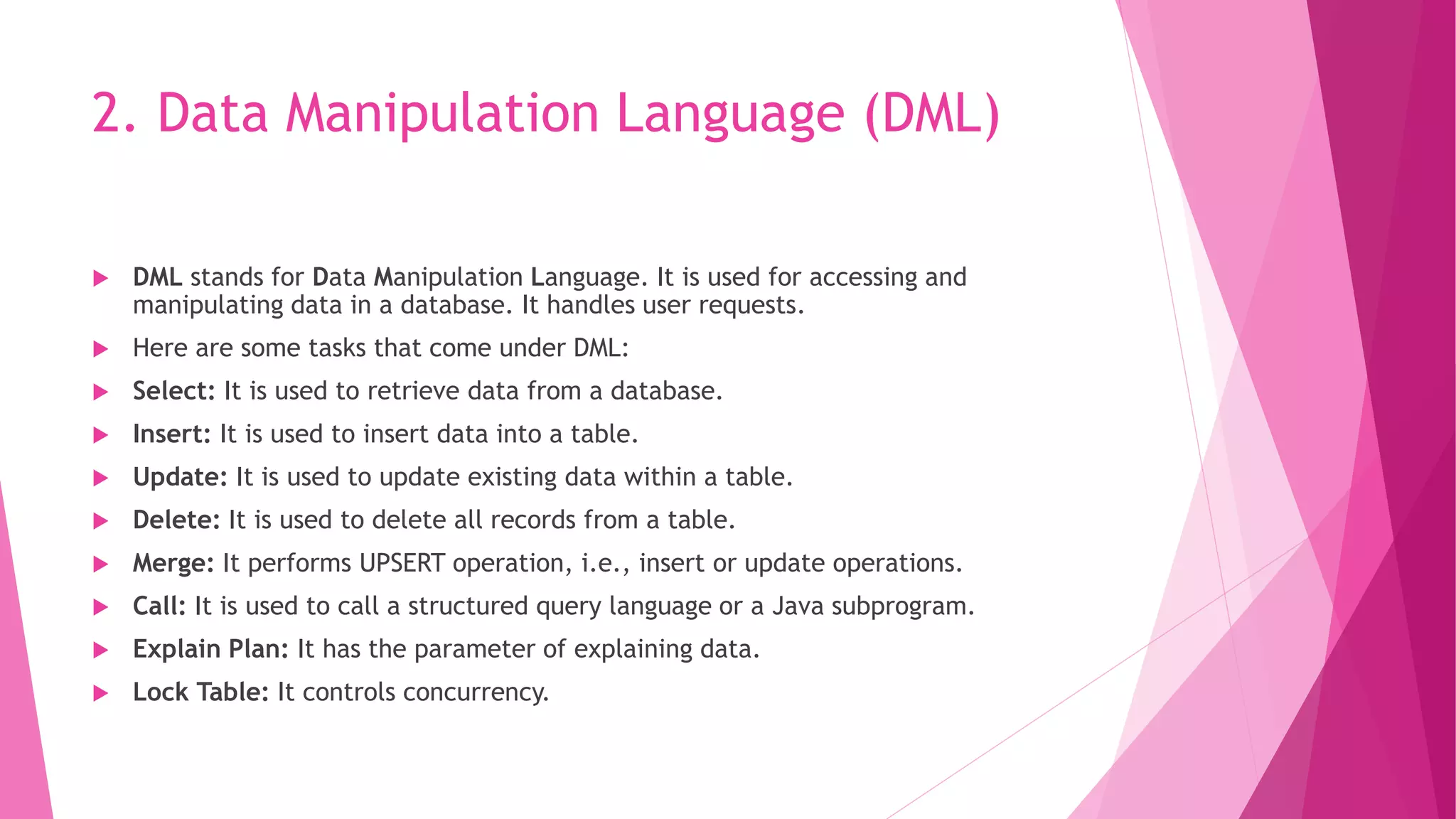 Database Management System(UNIT 1) | PPT