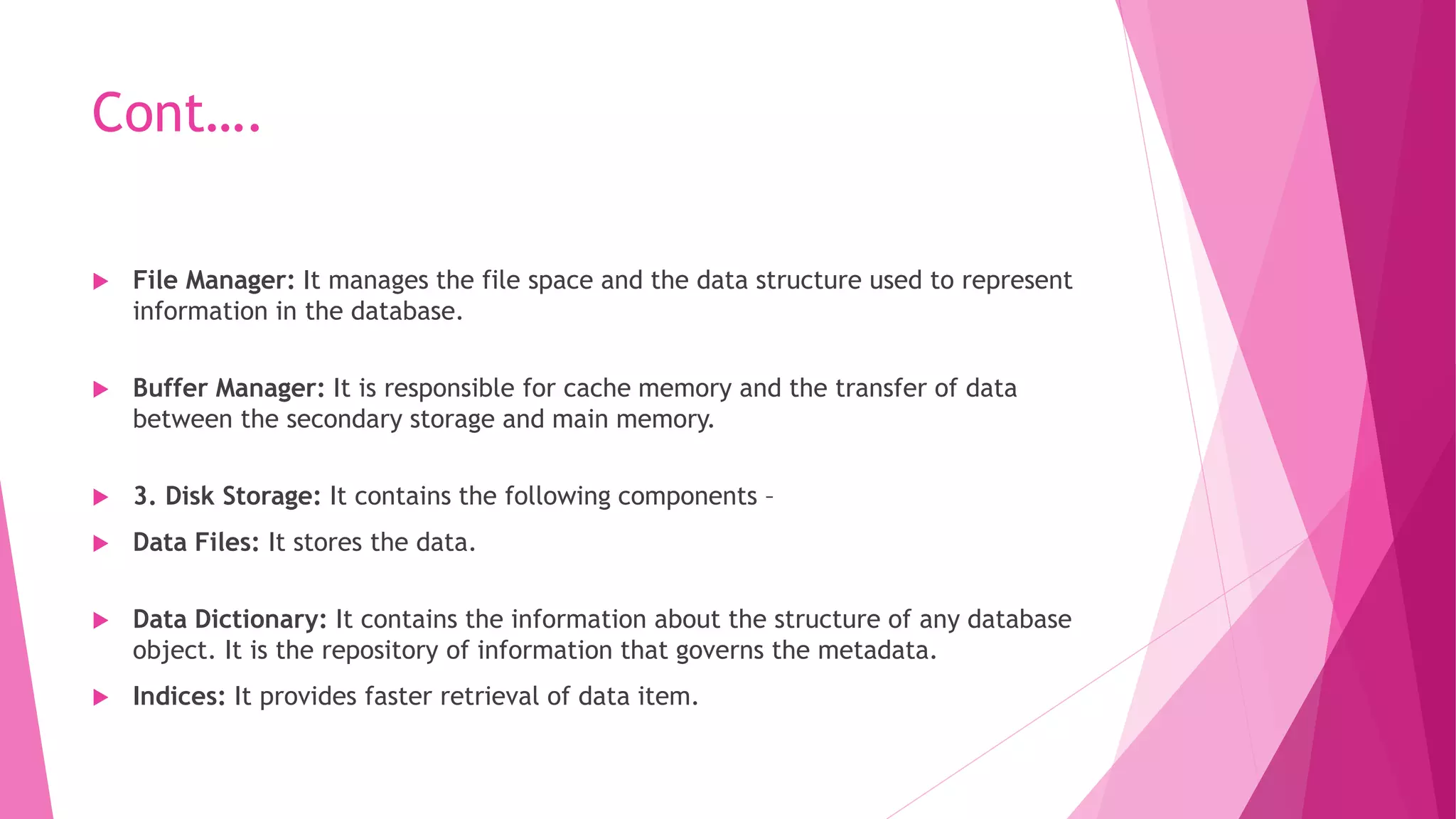 Database Management System Unit 1 Ppt