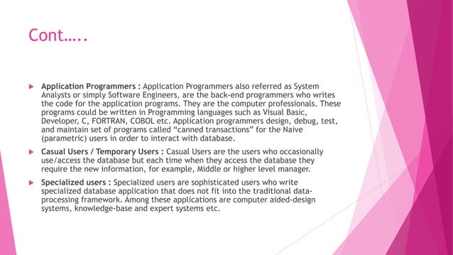 Database Management System Unit 1 Ppt