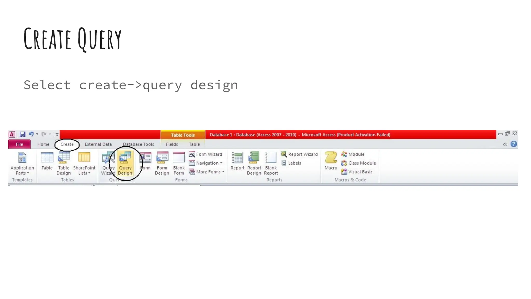 Database Management Using Ms Access Pdf